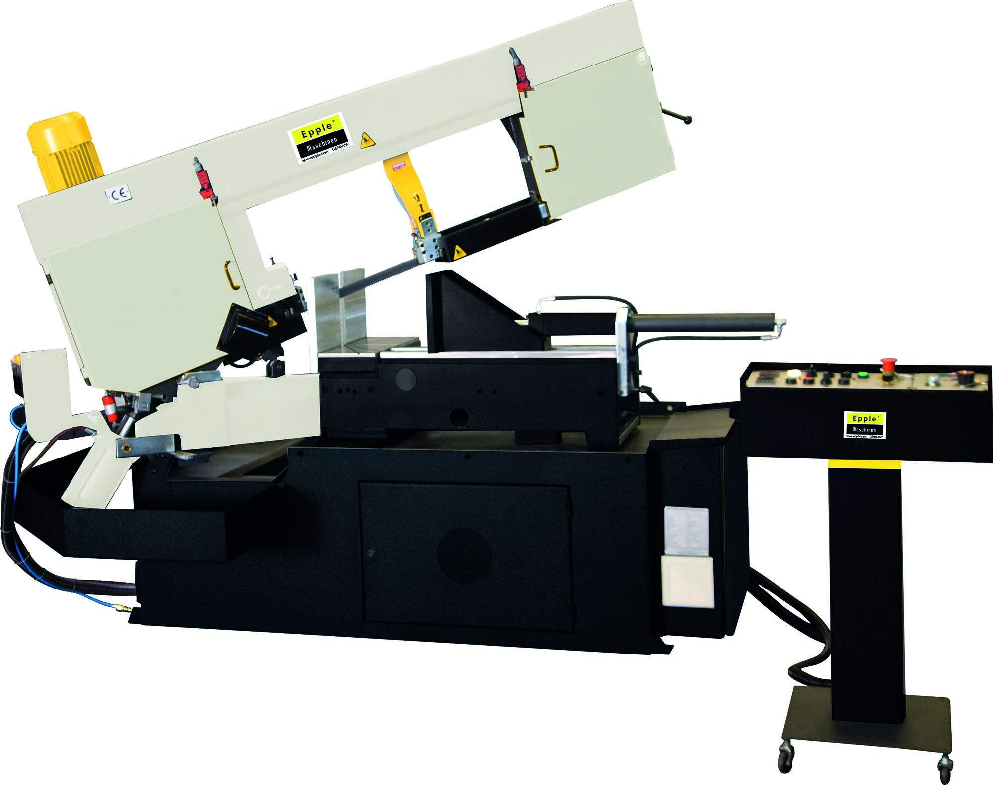 Epple Maschinen France - Scie à ruban semi-automatique E-BS 360 DGH ECO